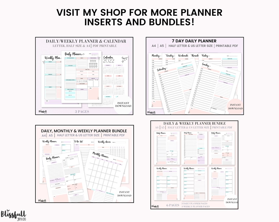 Daily Routine Tracker Routine Checklist Weekly Routine | Etsy