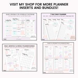 Daily Routine Tracker Routine Checklist Weekly Routine | Etsy