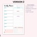 Printable Weekly Planner Set , Weekly Planner, Productivity Planner ...