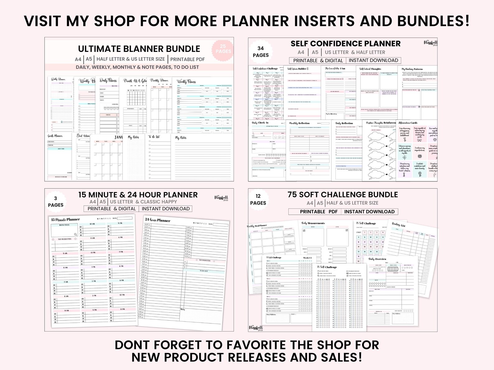 Brain Dump Bundle, Priority Matrix, Work Day Organizer, to Do List ...