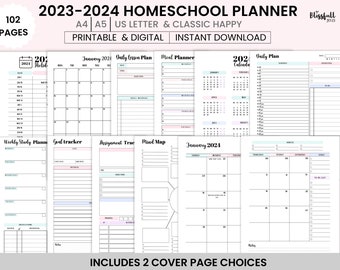 Printable Planner Bundle Daily Planner Weekly Planner - Etsy