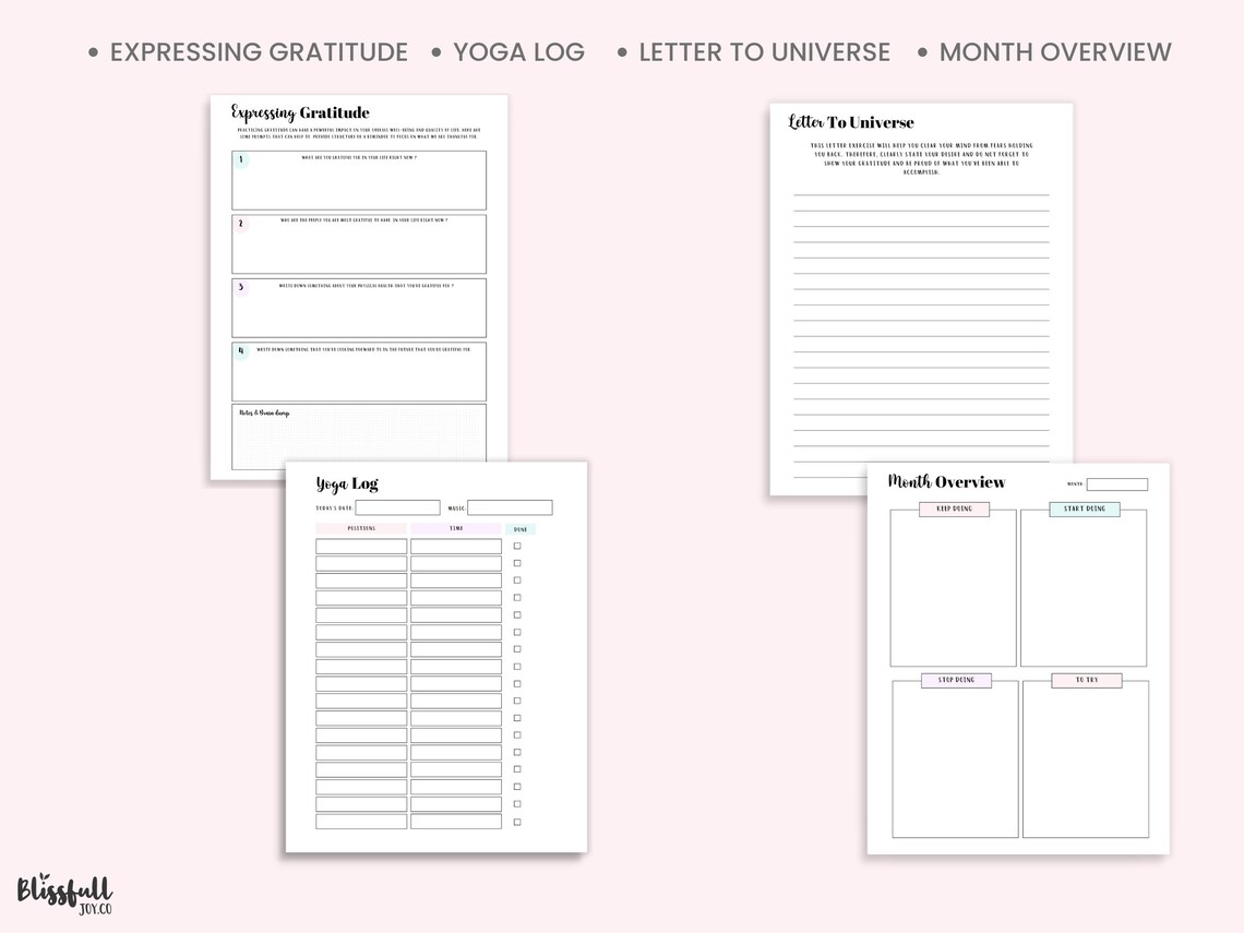 Printable Vision Board, Visualization Planner, Life Quotes ,words ...