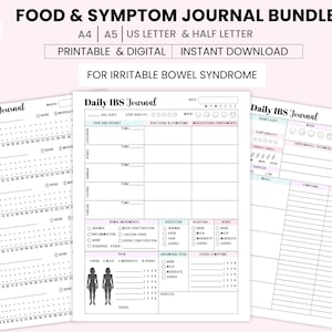 IBS Symptom Tracker, Food Sensitivity Journal, Food Symptom Tracker ...