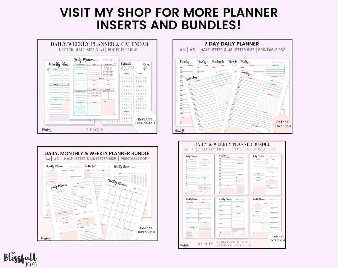 Finance Planner Bundle Income & Expense Trackers Bills - Etsy