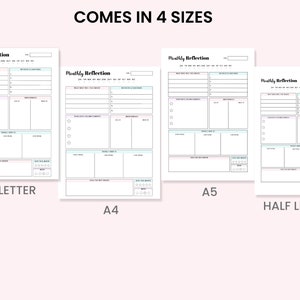 Goal Planner Bundle, Goals Tracker, Habits Trackers, Weekly, Monthly ...