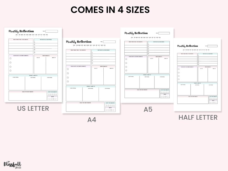 Goal Planner Bundle, Goals Tracker, Habits Trackers, Weekly, Monthly ...
