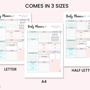 Daily Planner Weekly Planner 2023 Calendar Planner Set - Etsy