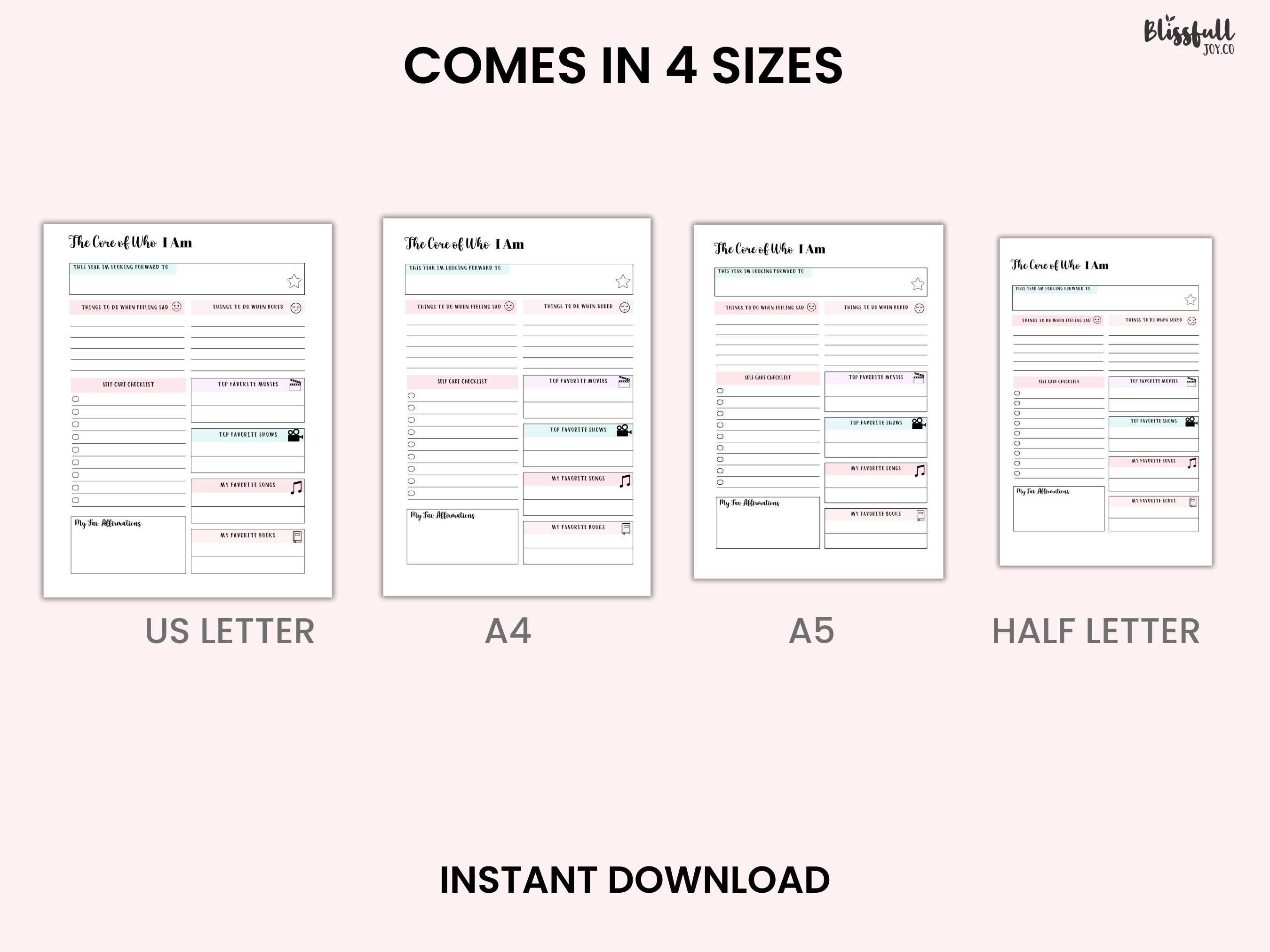 Self Confidence Planner, Self Esteem Planner, Confidence Worksheets ...