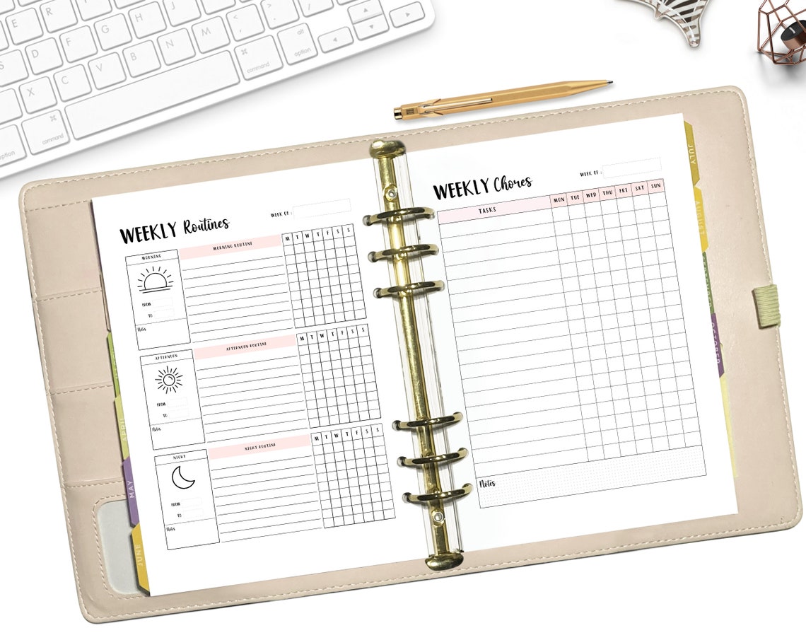 Printable Weekly Planner Pack Bundle Weekly to Do List - Etsy
