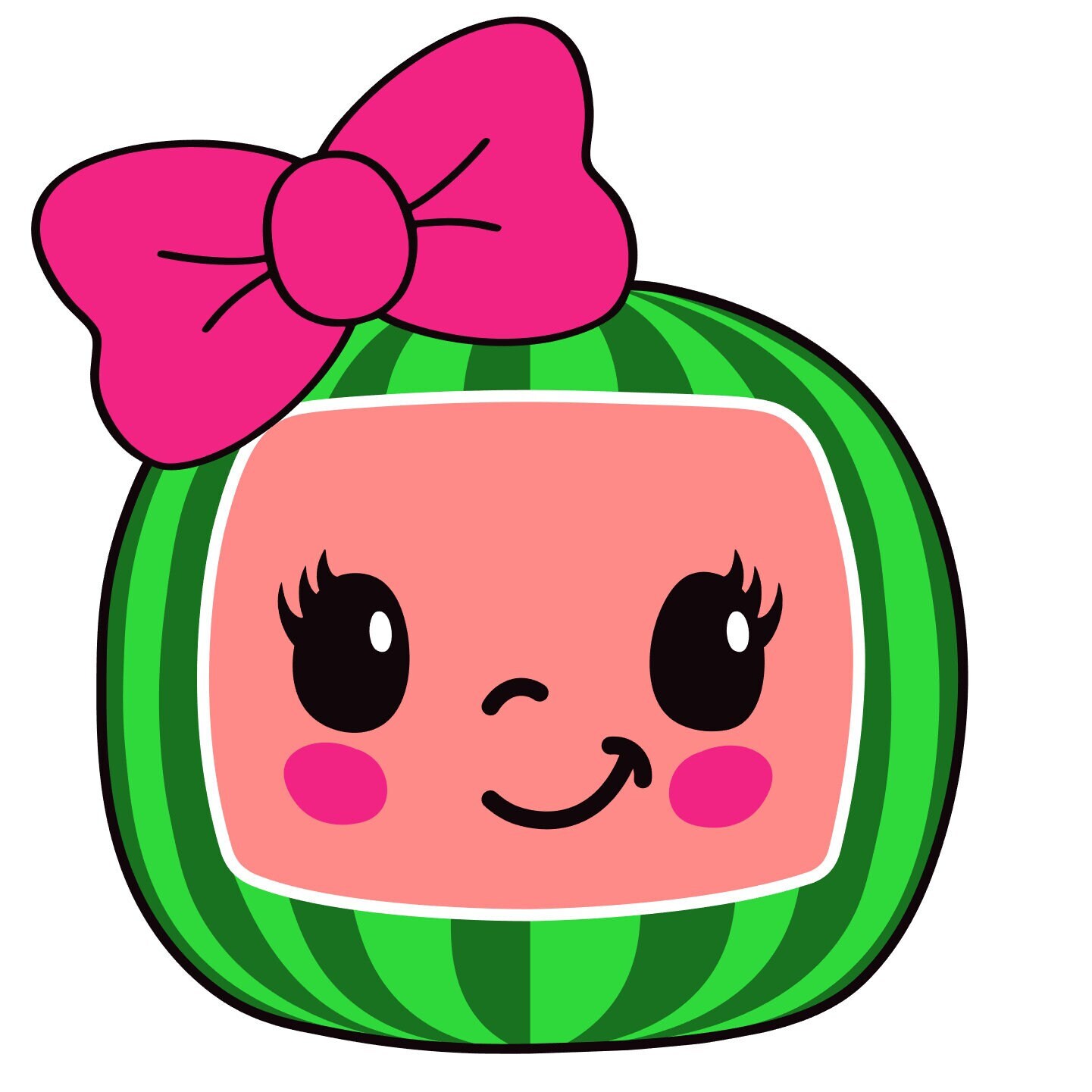 Chica Cocomelon 3x Tamaños de Corte | Etsy