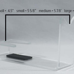 Clear Acrylic Firearms Gun Display | Acrylic Pistol Holder | Gun Holder ...