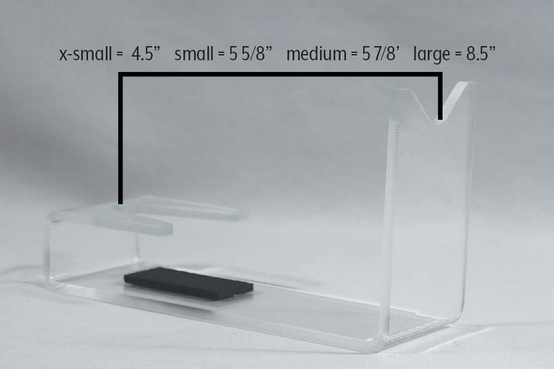 Clear Acrylic Firearms Gun Display | Acrylic Pistol Holder | Gun Holder ...