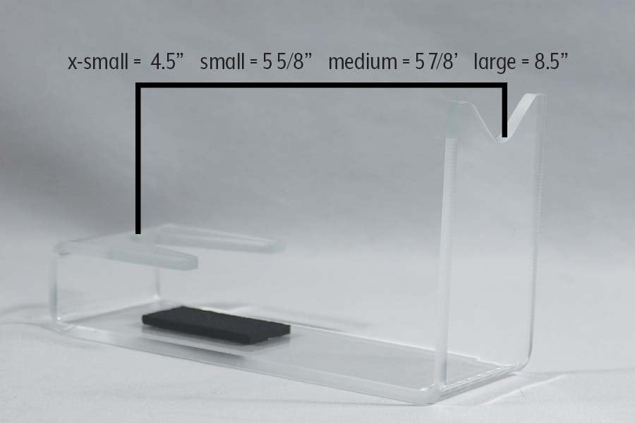 Clear Acrylic Firearms Gun Display | Acrylic Pistol Holder | Gun Holder ...
