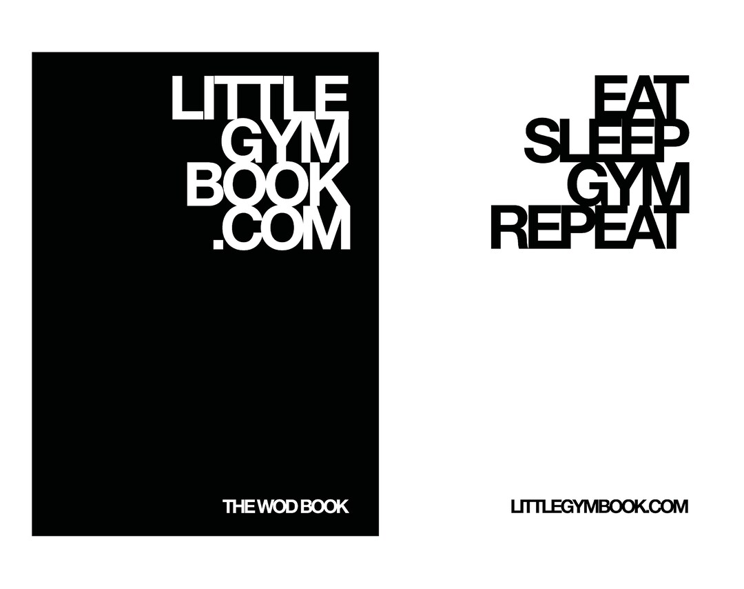 Print at Home WOD Journal - Etsy