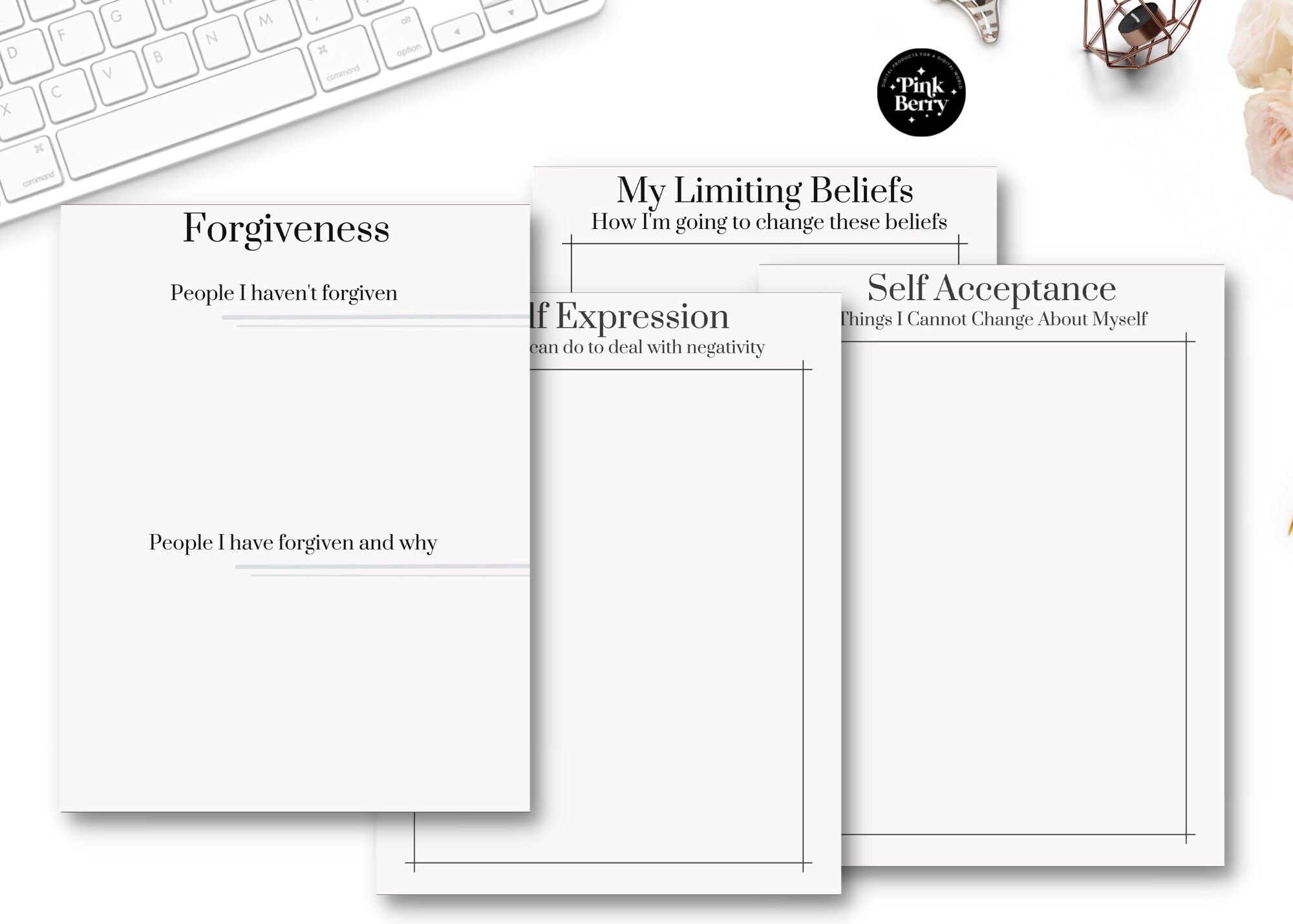 Commercial Use Printable Shadow Work Workbook 118 Page Printable 33 ...