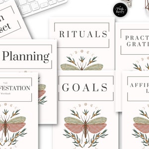 Printable Manifest Journal Workbook Manifest Planner Law of Attraction ...