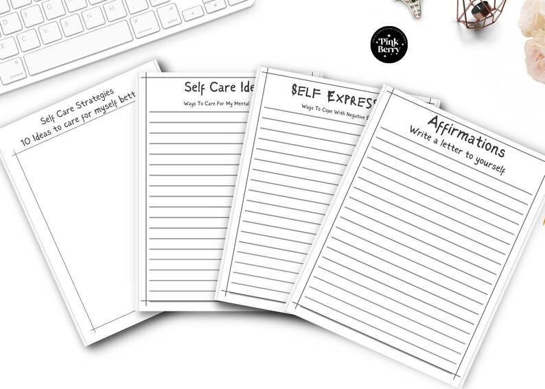 Canva Template-trauma Healing Printable 100 Page Printable - Etsy