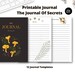 Printable Secrets Journal 12 Templates Printable Journals Printable ...