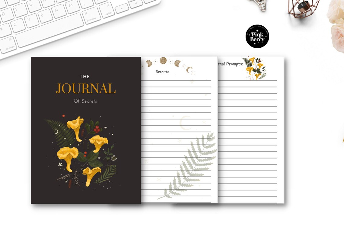 Printable Secrets Journal - 12 Templates | Printable Journals ...