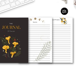 Printable Secrets Journal - 12 Templates | Printable Journals ...