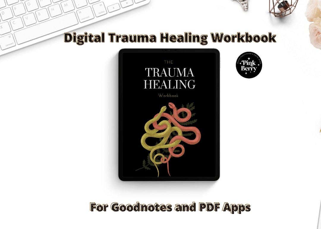 Digital Trauma Healing Workbook- Dark Mode | Mental Health Journal ...