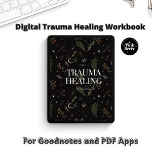 Digital Trauma Healing Workbook- Dark Mode | Mental Health Journal ...