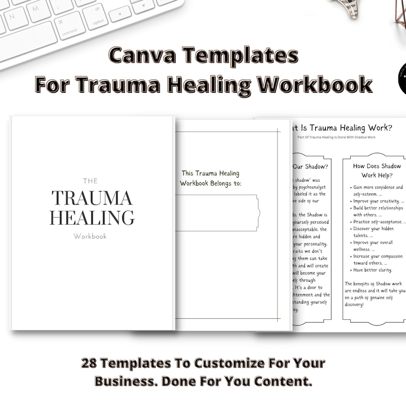 Trauma Workbook - Etsy