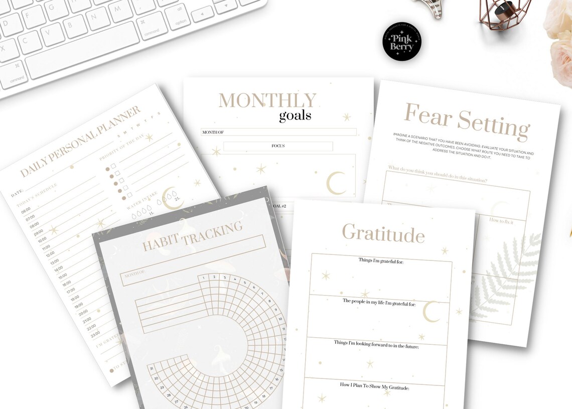 Printable Manifest Journal Workbook Manifest Planner Law of Attraction ...