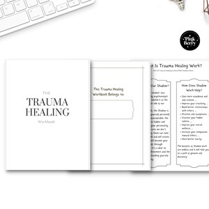 Trauma Healing Printable 100 Page Printable 28 Templates for Shadow ...