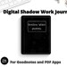 Digital Shadow Work Journal Dark Mode Mental Health Journal Journaling ...