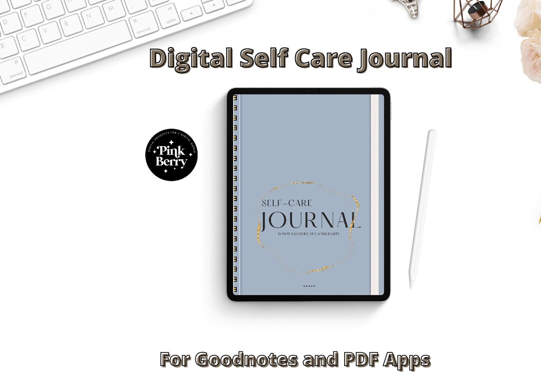 Digital Self Care Journal, Self Care Planner, Wellness Journal, for ...