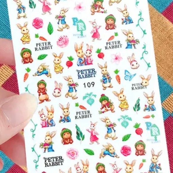 Summer Nail Stickers - Etsy UK