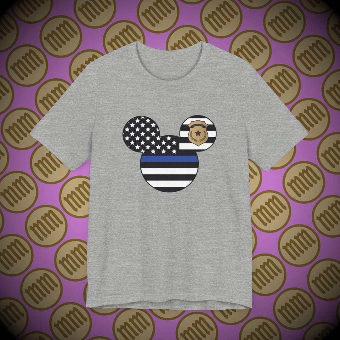 Thin Blue Line - Unisex Short Sleeve Tee - Etsy