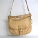 Coach Poppy Whipstitch 19004 Varchetto Tan Leather Bag Braided Strap ...
