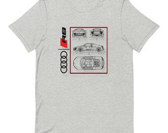 Mens Audi R8 Shirt - Etsy