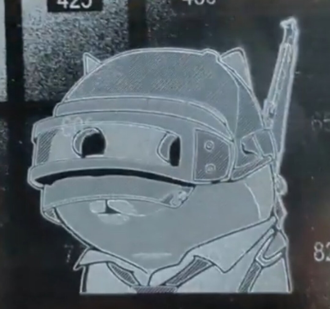 Digital Download PUBG DOGE Laser Engraving Fiber Laser Multi Hatch ...