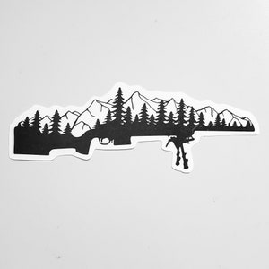 Bergara Rifle Tree Line | Vinyl Decal | Gun Stickers - Etsy