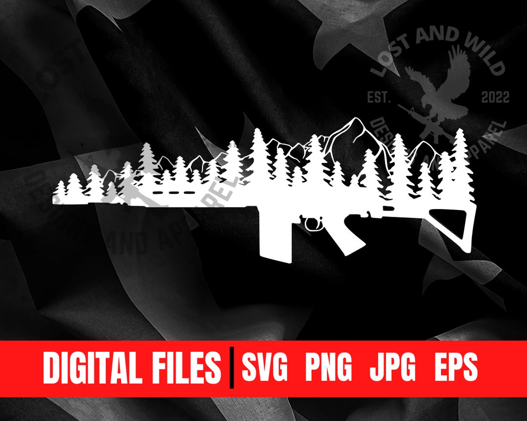FN FAL Light Automatic Rifle Instant Download Patriotic SVG - Etsy