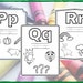 A-Z Coloring Pages With Practice Writing - Etsy