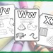 A-Z Coloring Pages With Practice Writing - Etsy