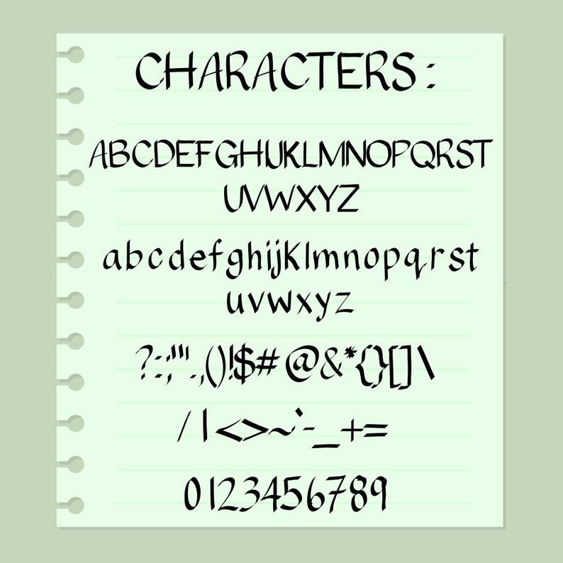 Brush Font : Simple Font, Handwritten Font, Student Notetaking Font ...