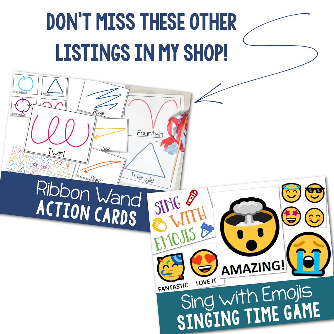 Hand Bell Music Note Cards for Singing Time PDF Printable Cards for ...