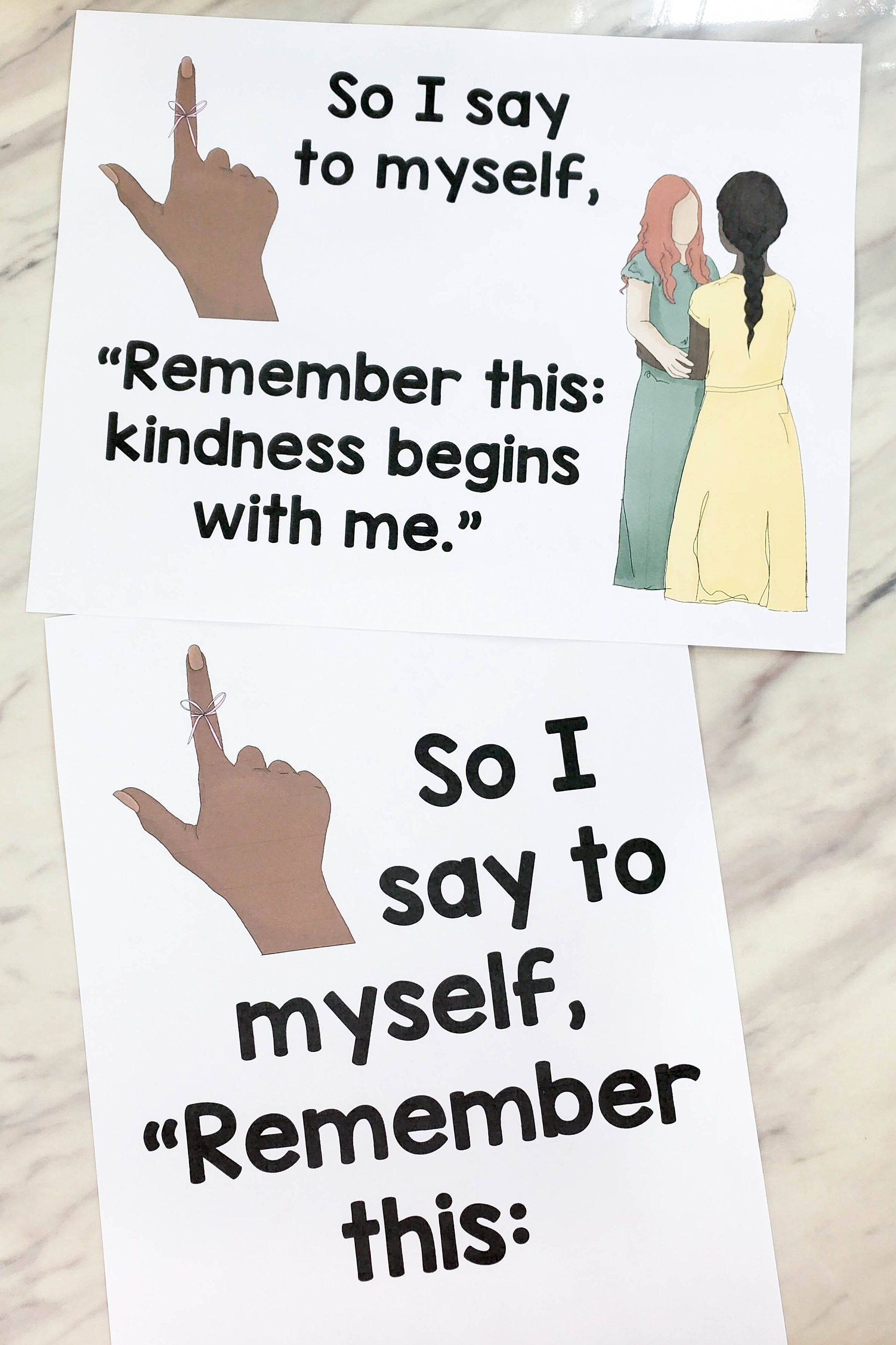 Kindness Begins With Me Flip Chart & Visual Aids Teach Come Follow Me ...