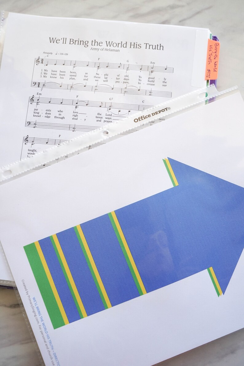 We'll Bring the World His Truth Singing Time Packet With 7 Teaching ...