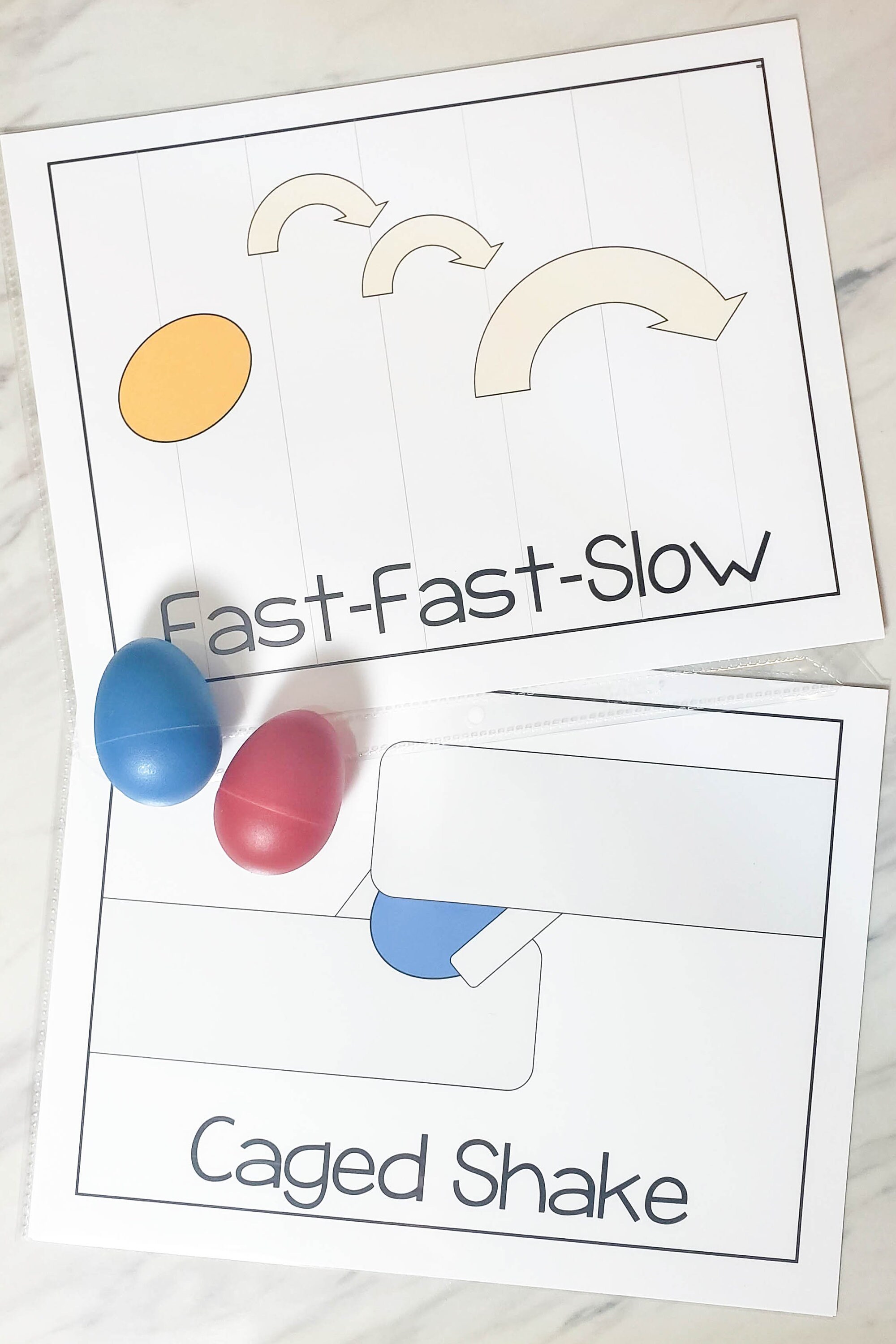 Egg Shaker Beat Rhythm Cards for Singing Time PDF Printable Cards ...