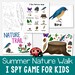 I Spy Nature Walk Kids Activity and Singing Time Review Game Summer ...