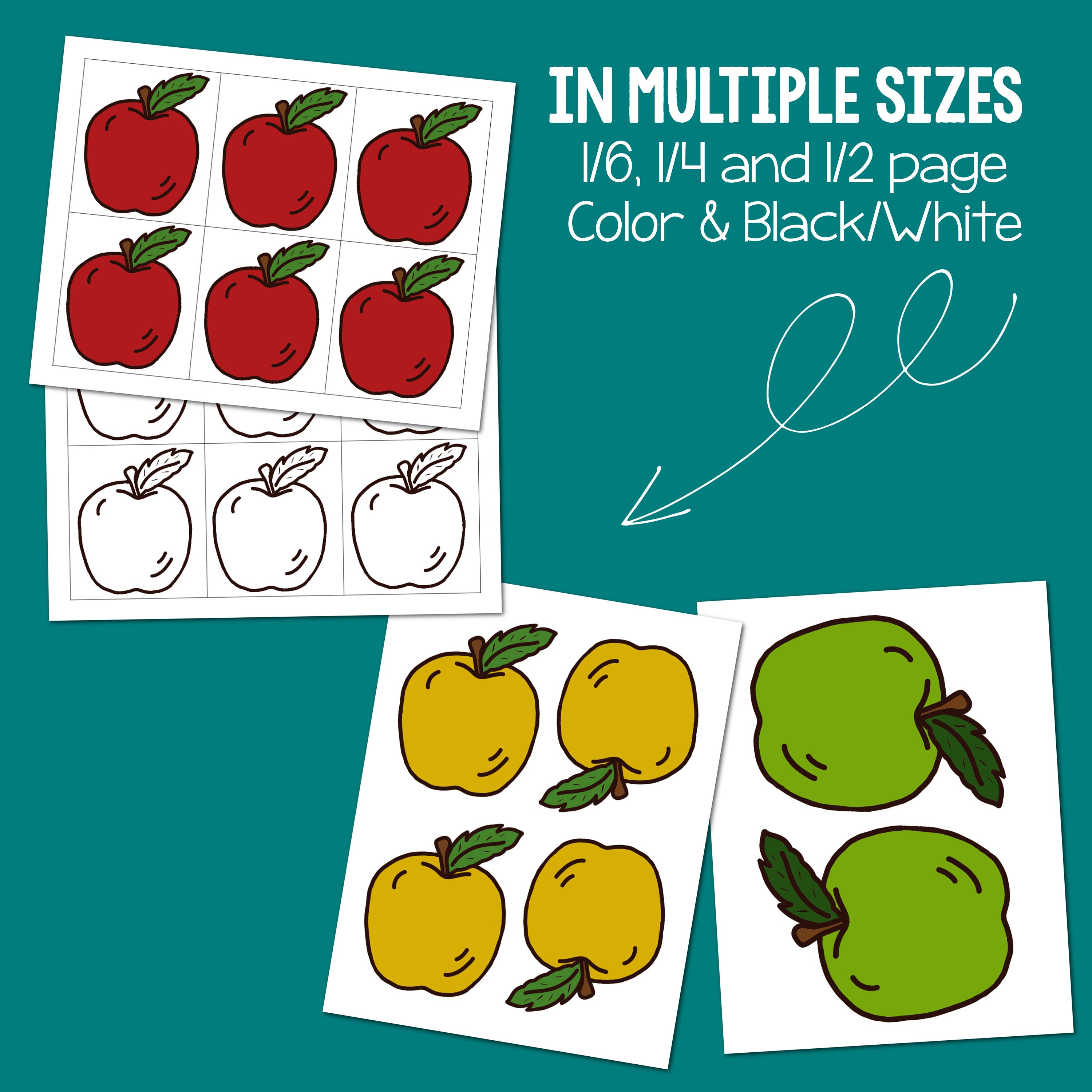Bobbing for Apples Fall Halloween Printable Game Activity for Kids ...