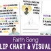 Faith Flip Chart Primary Song Visual Aids Teach LDS 2023 Come Follow Me ...