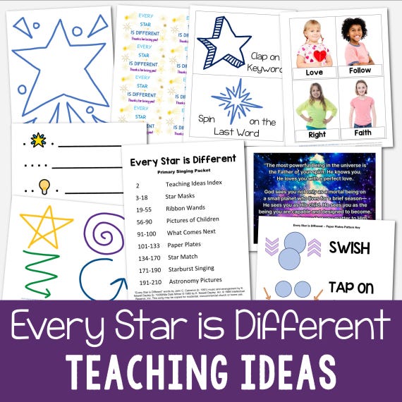 Printable Lesson Plans Star