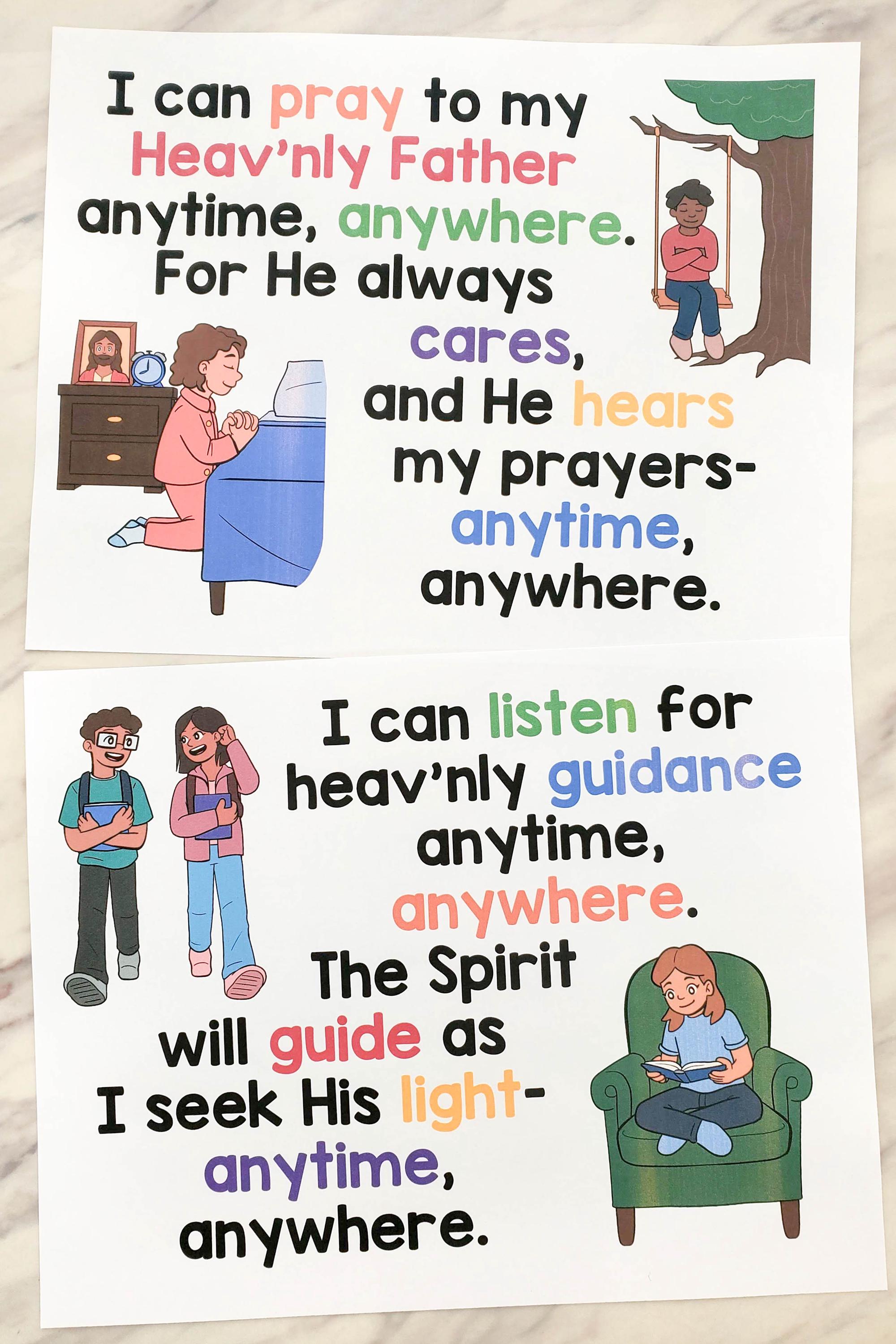 Anytime, Anywhere Flip Chart Visuals Lyrics Song Chart Angie Killian ...